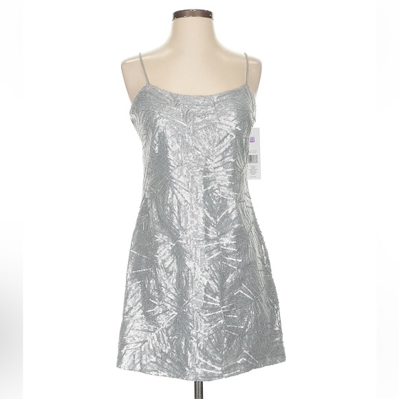 Cosmopolitan | Dresses | Cosmopolitan Silver Backless Dress | Poshmark